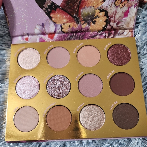 Colourpop | Makeup | Colourpop Pressed Powder Eyeshadow Palette Flutter ...
